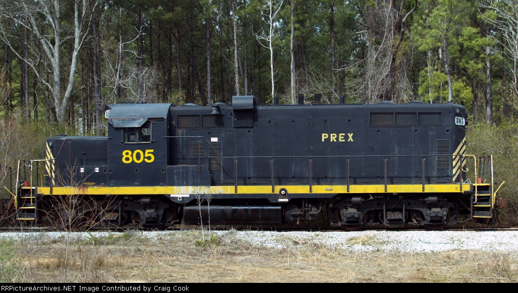 PREX 805 at Alabama Railroad